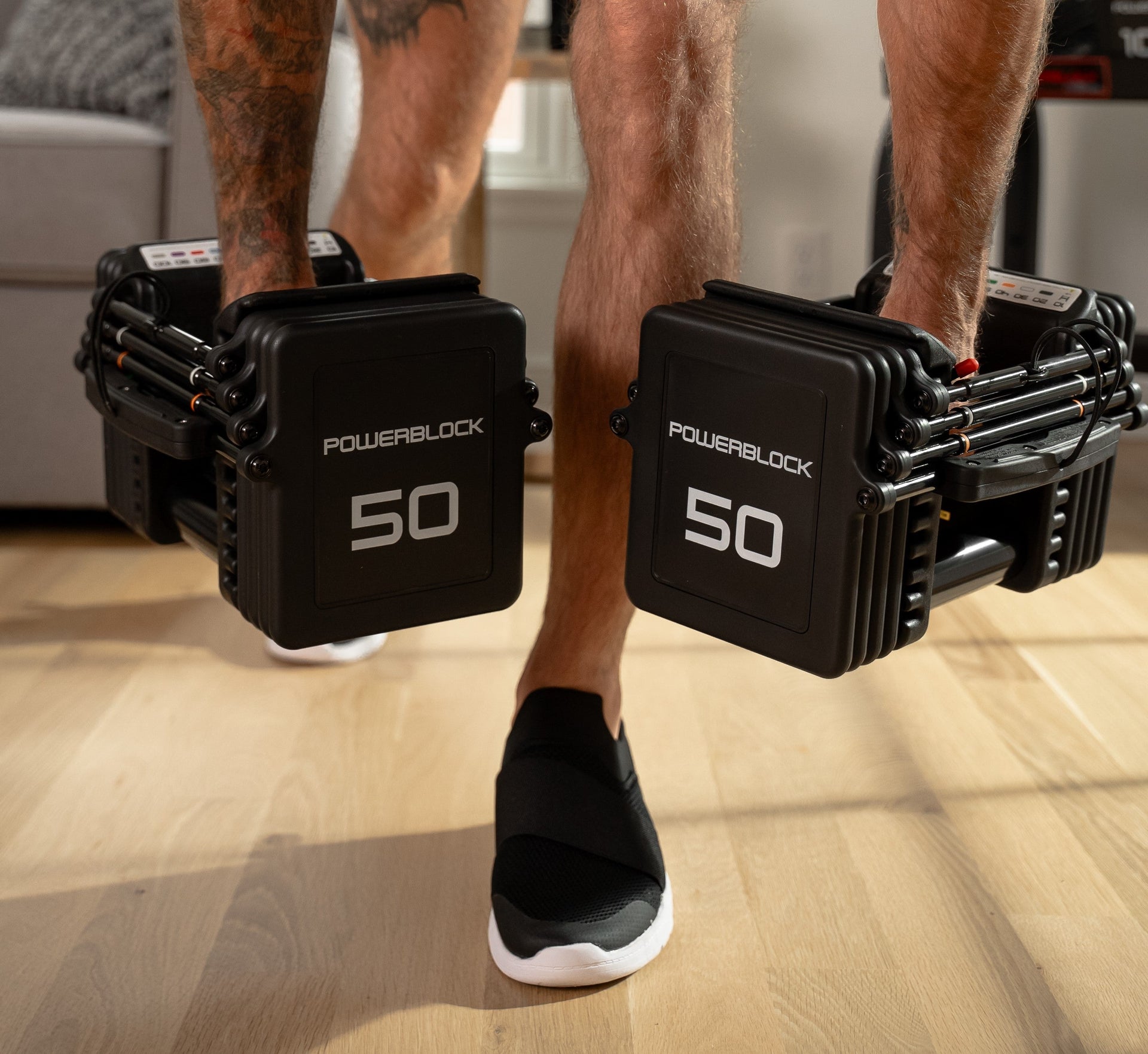 PewDiePie's Adjustable Dumbbells Workout Routine – PowerBlock