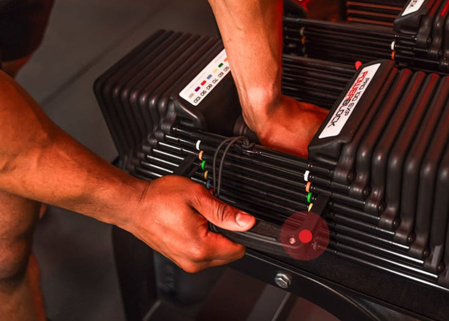 Pro 100 EXP Adjustable Dumbbells - PowerBlock