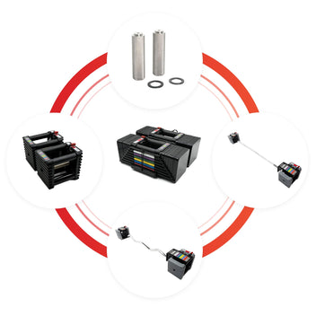 Elite USA 90 EXP Adjustable Dumbbells | PowerBlock